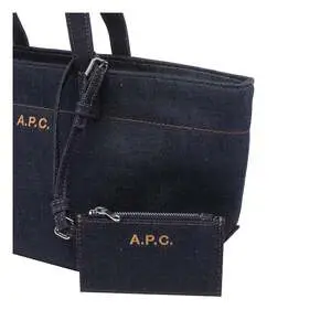 A.p.c. Small Le Drommer Tote Bag - Blue