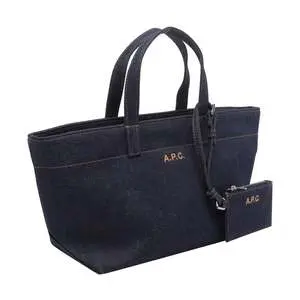 A.p.c. Small Le Drommer Tote Bag - Blue
