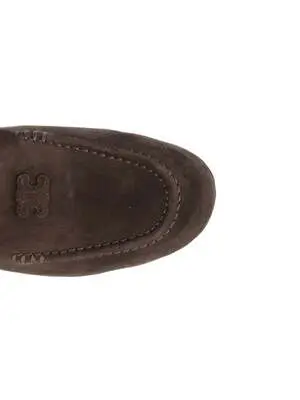 Celine Adam Suede Moccasins - Brown