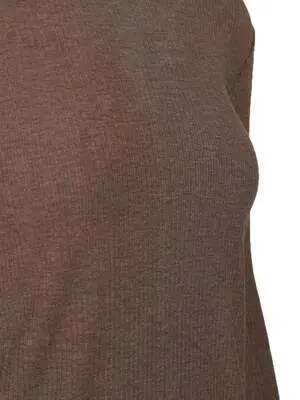 Max Mara Ribbed Silk And Lyocell Sweater - Cream