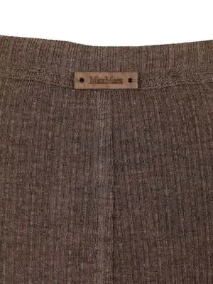 Max Mara Ribbed Silk And Lyocell Sweater - Cream