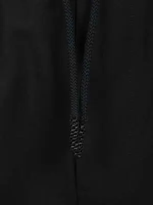 Loewe Tailored Wool Drawstring Trousers - Black