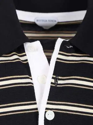 Bottega Veneta Striped Polo Shirt - Multicolor