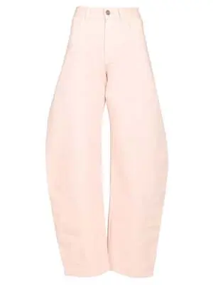 Alaïa Curved Dyed Denim Jeans