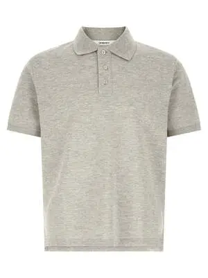 Saint Laurent Cassandre' Polo Shirt - Gray