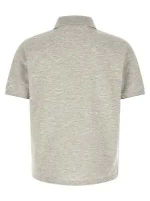 Saint Laurent Cassandre' Polo Shirt - Gray