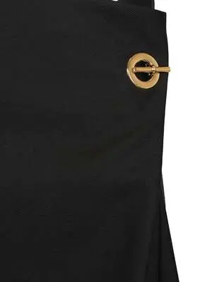 Celine Mohair Wool Midi Skirt