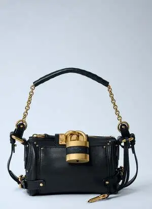 Chloé Small Paddington Chain Shoulder Bag - Black