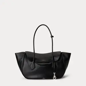 Ralph Lauren Polo Blaze Large Shoulder Bag - Black