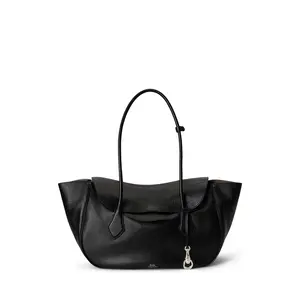 Ralph Lauren Polo Blaze Large Shoulder Bag - Black