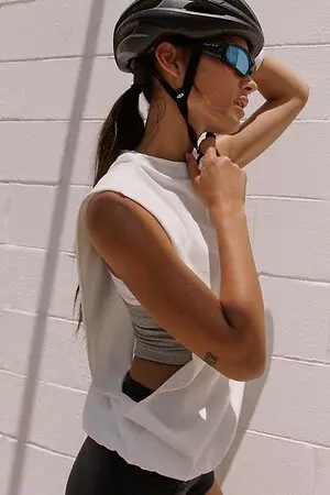 Free People Uprise Mock Neck Tank