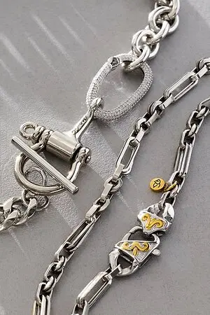 ATELIER CG Aries & Kenzo Mixed-metal Chain Necklace Set