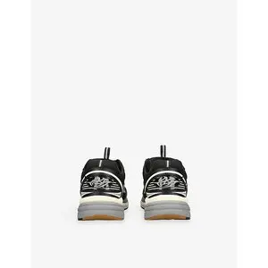 Amiri M Tech Mesh And Leather Trainers