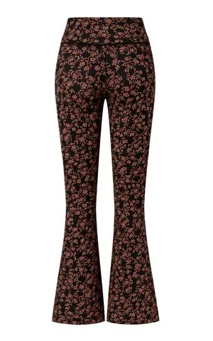 PEPA POMBO Lago Flare Pants - Black