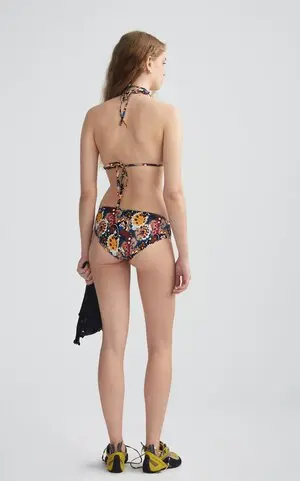 DAR ZÉRO STUDIO Exclusive Printed Low Rise Bikini Bottom - Print