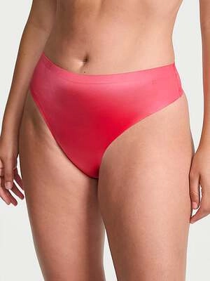 Victoria's Secret No-show Mid-rise Thong Panty Red