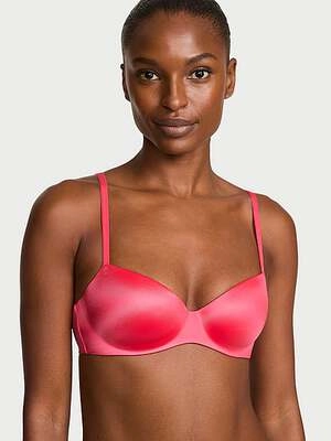 Victoria's Secret Body Victoria Flexfactor Lightly Lined Balconette Bra - Red