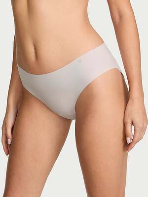 Victoria's Secret No-show Mid-rise Bikini Panty - Beige