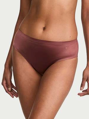 Victoria's Secret No-show Mid-rise Bikini Panty - Brown