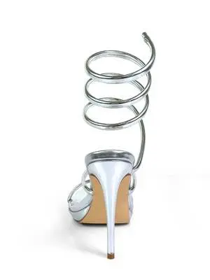 Frederick's Of Hollywood Sabine Strappy Stiletto Sandals