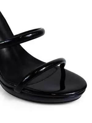 Frederick's Of Hollywood Sabine Round Toe High Heel Sandals