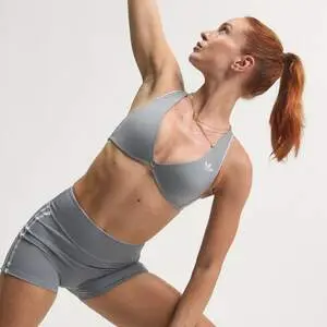 Adidas Originals Sport Lite Support Bra Grey - Grey Three