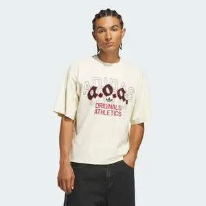 Adidas Originals Aoa Graphic Tee - Warm Vanilla