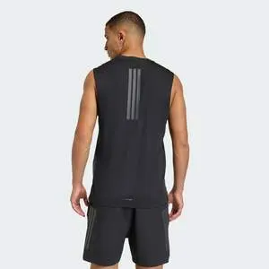 Adidas D4t Power 3 Stripes Tank Top - Black