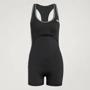 Adidas Originals Sport Bodysuit With Piping And Cut-out Detail