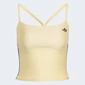 Adidas Originals Sport Tank Top With Padded Support - Warm Vanilla