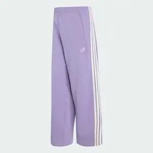 Adidas 3-stripes Wide Leg Pants - Magic Lilac