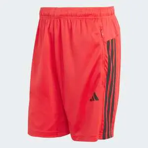 Adidas Workout Essentials Base 3-stripes Pique Short 9inch Pure Ruby