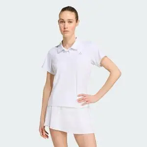 Adidas Club Tennis Climacool Polo Shirt - White