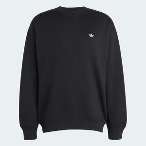 Adidas Trefoil Essentials Loose Crew Sweatshirt - Black