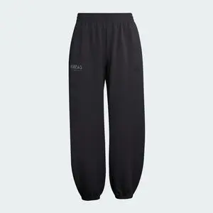Adidas Kansas Jayhawks Soft Lux Loose Pants - Black / Multi