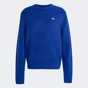 Adidas Trefoil Essentials Fully Knit Sweater - Bold Blue