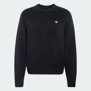 Adidas Trefoil Essentials Fully Knit Sweater - Black