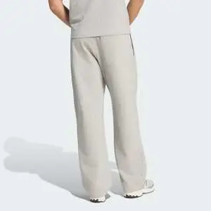 Adidas Trefoil Essentials Open-hem Pants - Medium Grey Heather