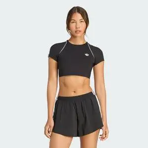 Adidas Originals Sport Superstar Bra Tee - Black