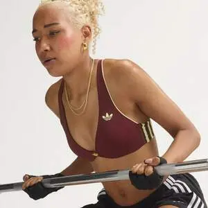 Adidas Originals Sport Lite Support Bra - Maroon