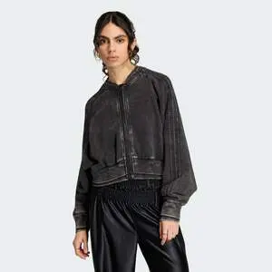 Adidas Sst Double Layered Cropped Track Top