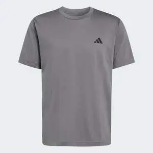Adidas Adidas Workout Essentials FeelReady T-Shirt Grey Five