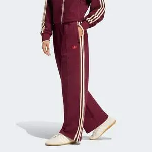 Adidas Firebird Crop Trackpant Maroon - Maroon / Vivid Red