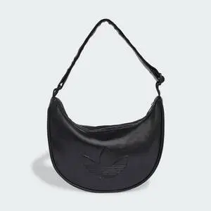 Adidas Adicolor Half Crescent Bag Metallic Pu - Black