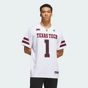 Adidas Premier Texas Tech Home Jersey - White