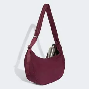 Adidas Adidas Everyday Icons Half Moon Crossbody Bag Maroon