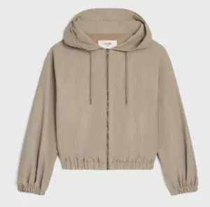 Celine Hooded Windbreaker - Beige