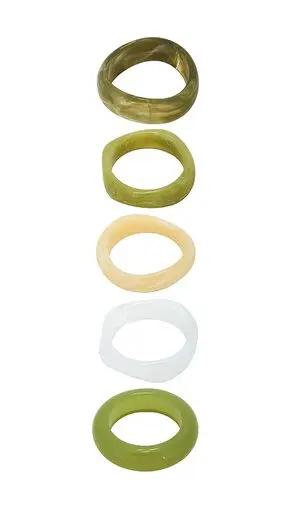 LUV AJ Formentera Bangle Set