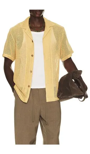 Oas Terra Cuba Shirt In . Also - Yellow