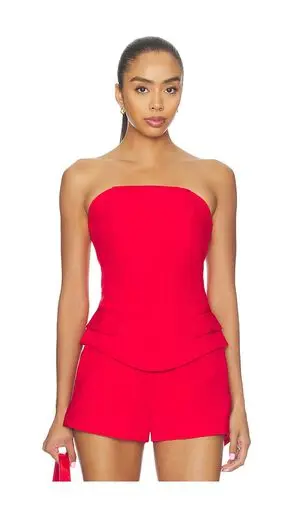 NONCHALANT LABEL Georgia Strapless Top